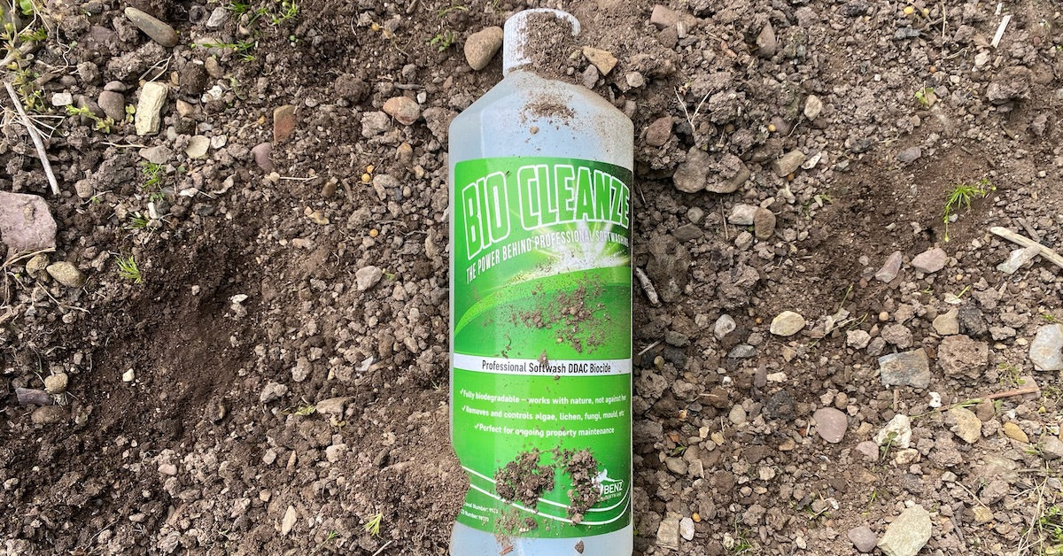 Do Benz Softwash biocides stay in the soil? (video) - Benz Softwash Ltd