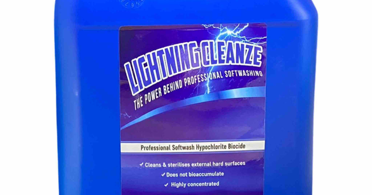 Lightning Cleanze | SH Softwash Biocide – Fast Exterior Cleaning